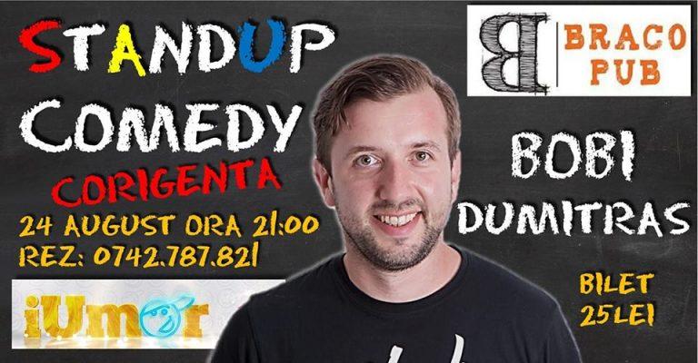 Dej | Bobi Dumitraș se întoarce! Seară de umor moldovenesc la Braco Pub ...