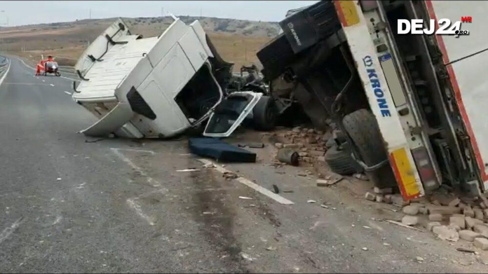 GRAV ACCIDENT pe Autostrada A10, între Turda și Aiud! A intervenit ...