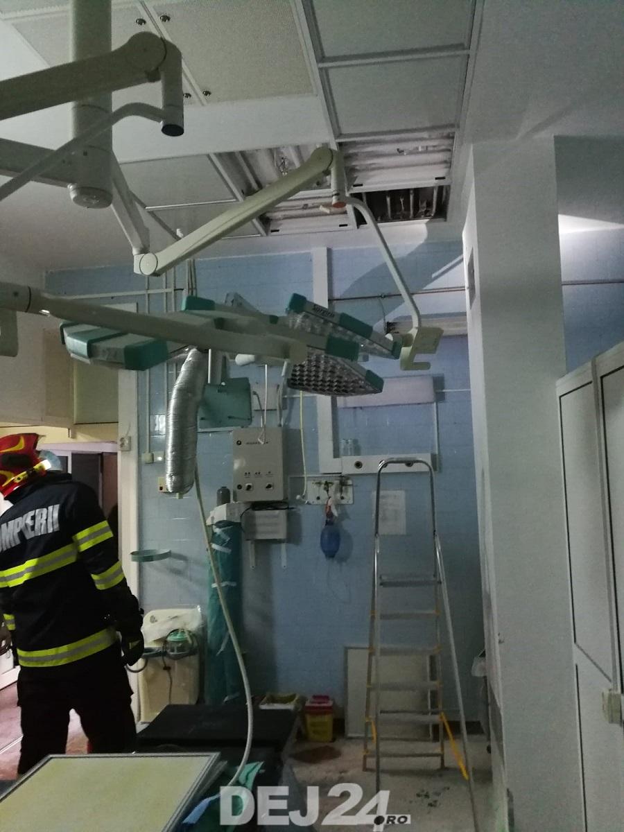 Scurtcircuit în blocul operator al Institutului de Urologie Cluj. Un pacient a fost mutat - FOTO ...